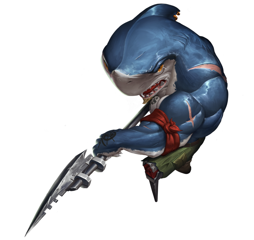 QUANTAAR Heroes | Sharky can smell vulnerable enemies and use his ...